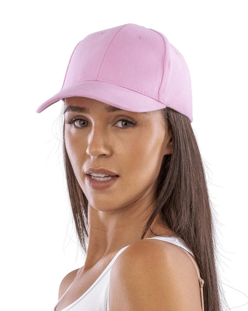 RC081 MEMPHIS 6 PANEL BRUSHED COTTON LOW PROFILE CAP | Prestige Leisure UK Ltd