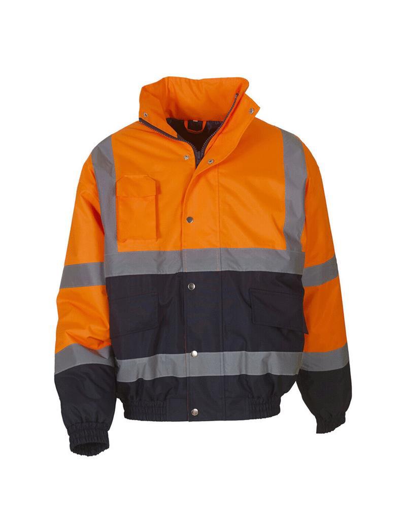 YK044 HI-VIS TWO TONE BOMBER JACKET | Prestige Leisure UK Ltd